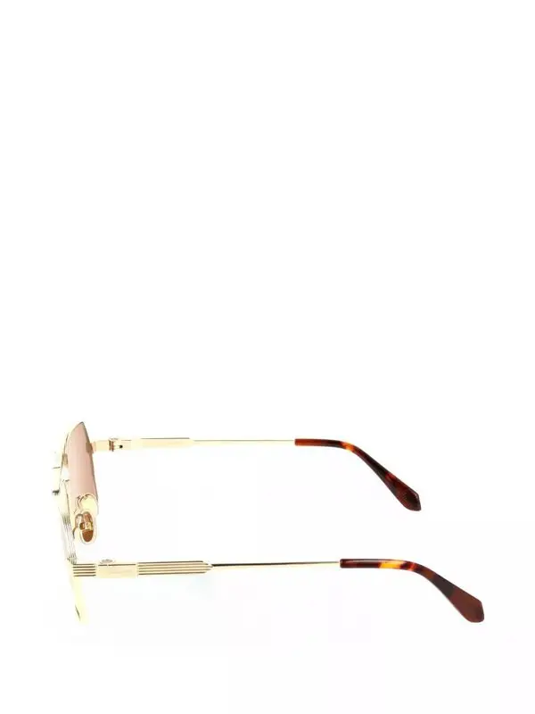 FERRAGAMO Geometric-frame Sunglasses