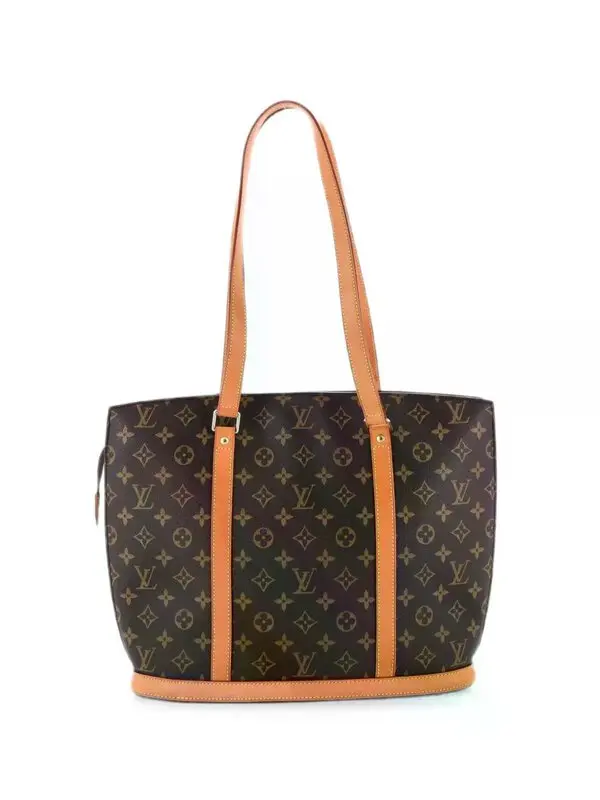 LOUIS VUITTON Babylone Handbag Monogram Canvas Tote Bag