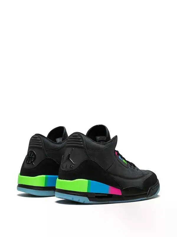 JORDAN Air 3 Retro Se Quai54 Sneakers - Black