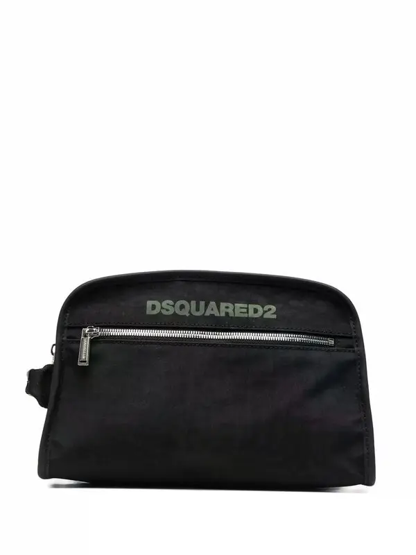 Dsquared2 Logo-print Zipped Wash Bag