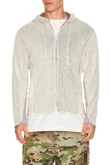 XLIM Ep.9 01 Hoodie Zip Up - Ivory