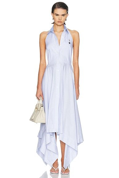 Monse Bunny Ear Tie Handkerchief Dress