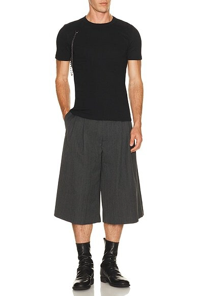 Alexander McQueen Jewelry Harness Tee Shrt