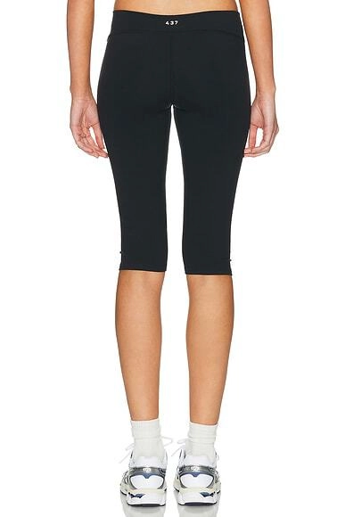 437 The Micro Capri Legging - Black