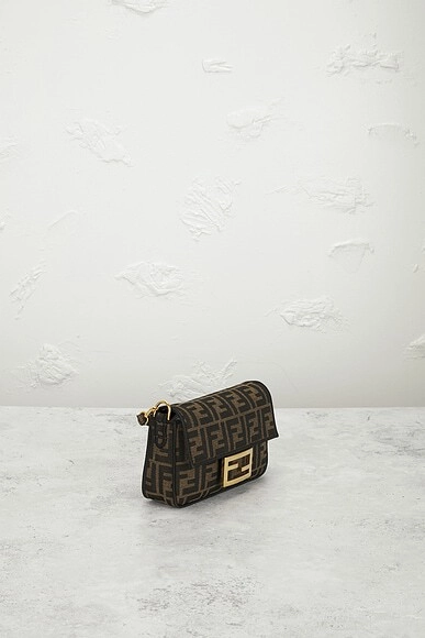 Fendi Mini Ff 1974 Baguette Shoulder Bag