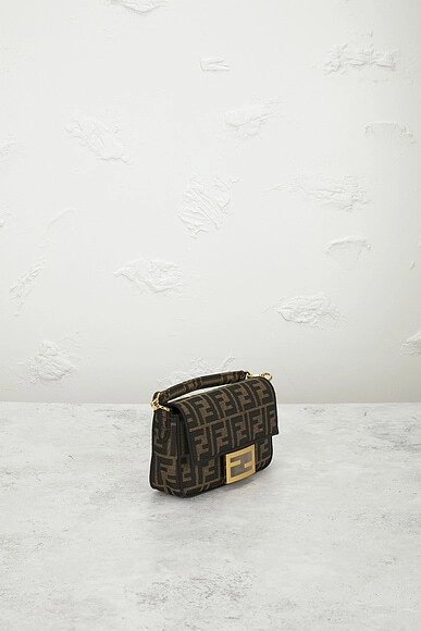 Fendi Mini Ff 1974 Baguette Shoulder Bag
