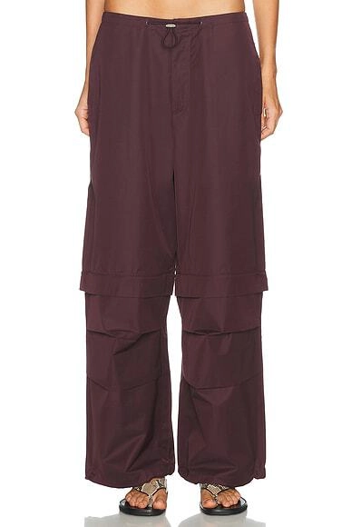 AGOLDE Coulson Parachute Pant - Cordovan