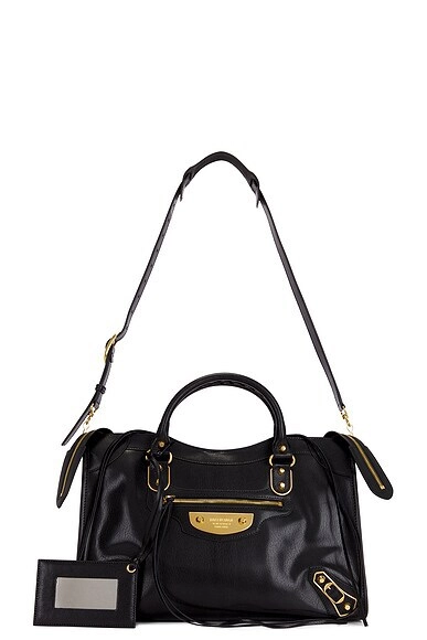 Balenciaga Le City Medium Uptown Bag - Black