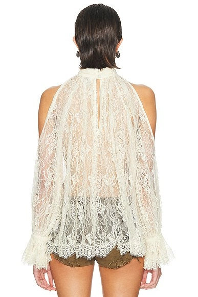 Hemant & Nandita Cold Shoulder Top