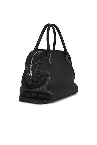 THE ROW Agnes 12 Bag - Black Ans