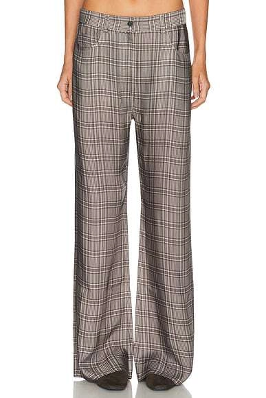 Acne Studios Poltana Check Fluid Trouser