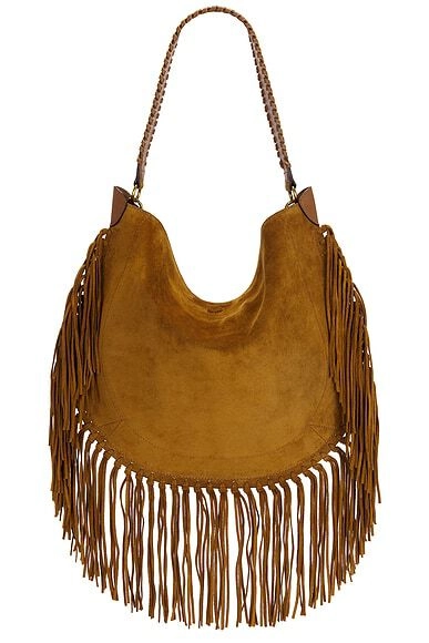 Isabel Marant Étoile Oskan Hobo Soft Bag - Cognac