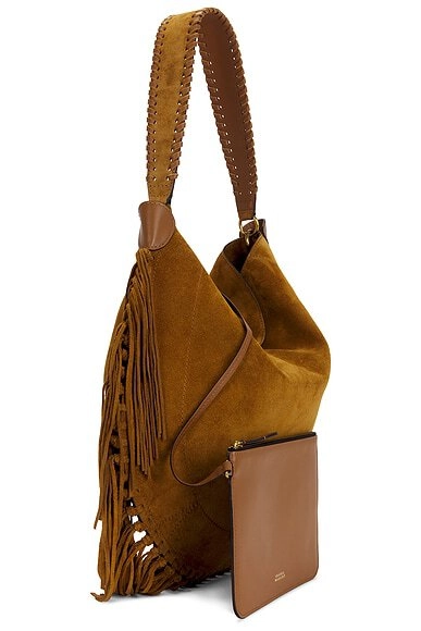 Isabel Marant Étoile Oskan Hobo Soft Bag - Cognac