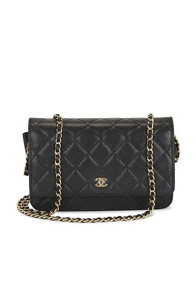 Chanel Caviar Classic Wallet On Chain
