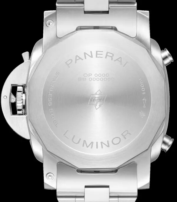 Panerai Stainless Steel Luminor Chrono Watch