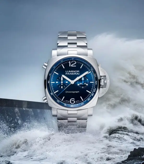 Panerai Stainless Steel Luminor Chrono Watch