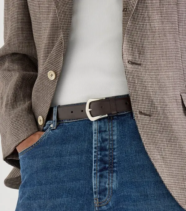 Brunello Cucinelli Calfskin Belt