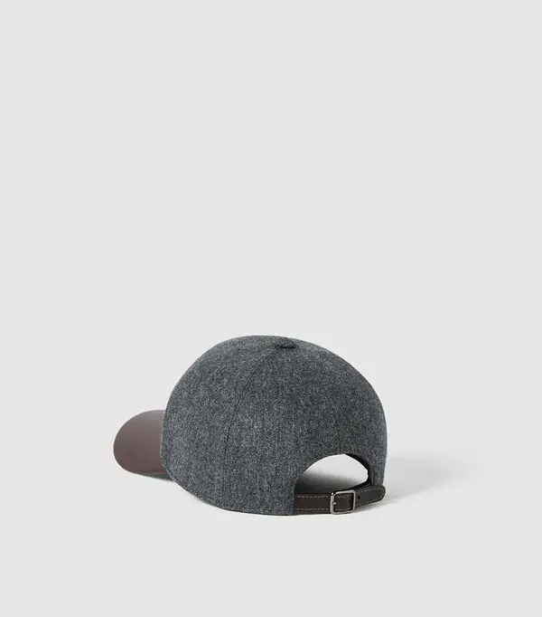 Brunello Cucinelli Virgin Wool Baseball Cap