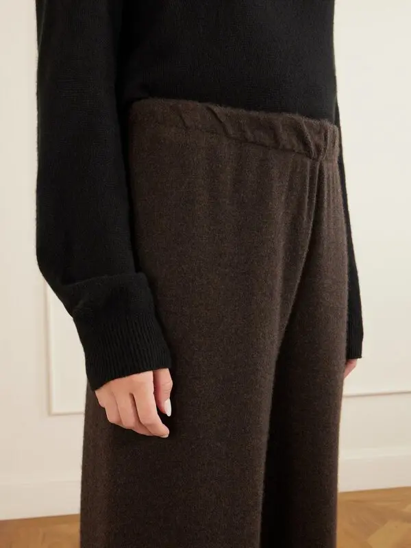 THE ROW Parvi Cashmere Tapered Pants