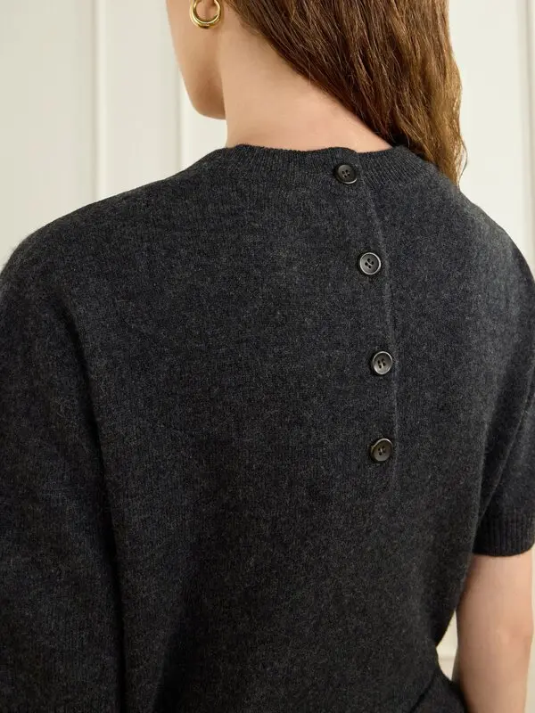 Altuzarra Otto Cashmere Mock Neck Sweater