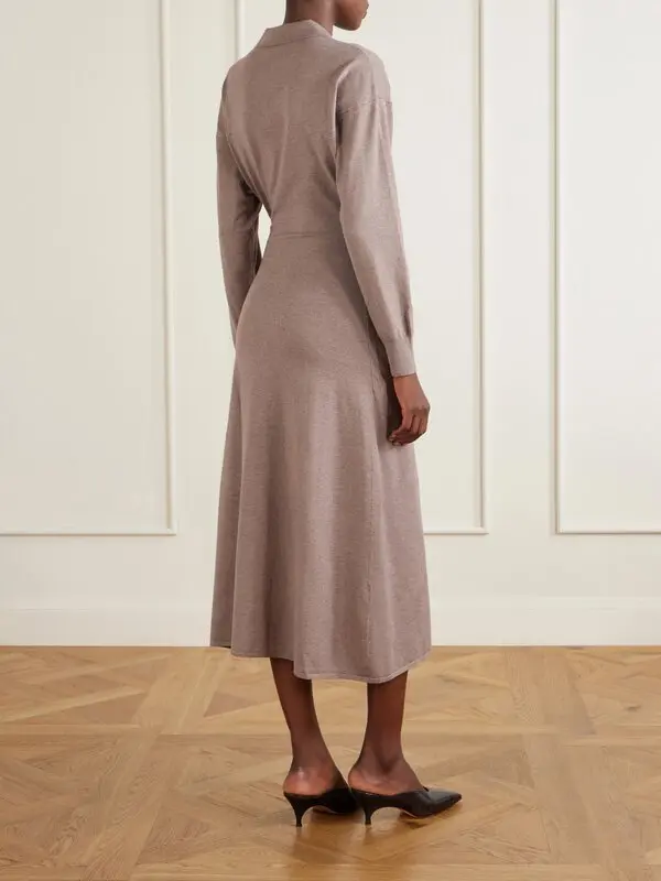 Altuzarra Ellington Draped Jersey Maxi Dress