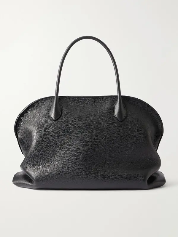 THE ROW Agnes 15 Textured-leather Shoulder Bag