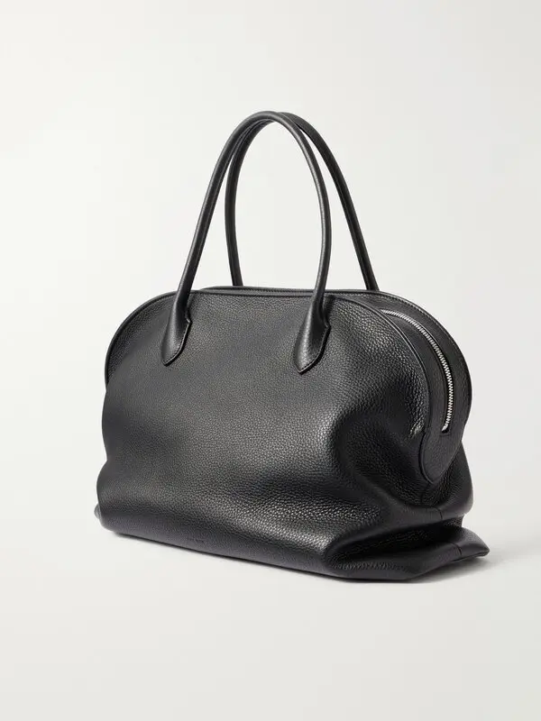 THE ROW Agnes 15 Textured-leather Shoulder Bag