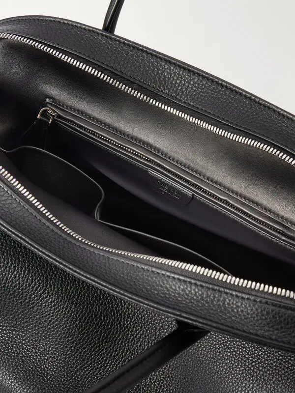 THE ROW Agnes 15 Textured-leather Shoulder Bag