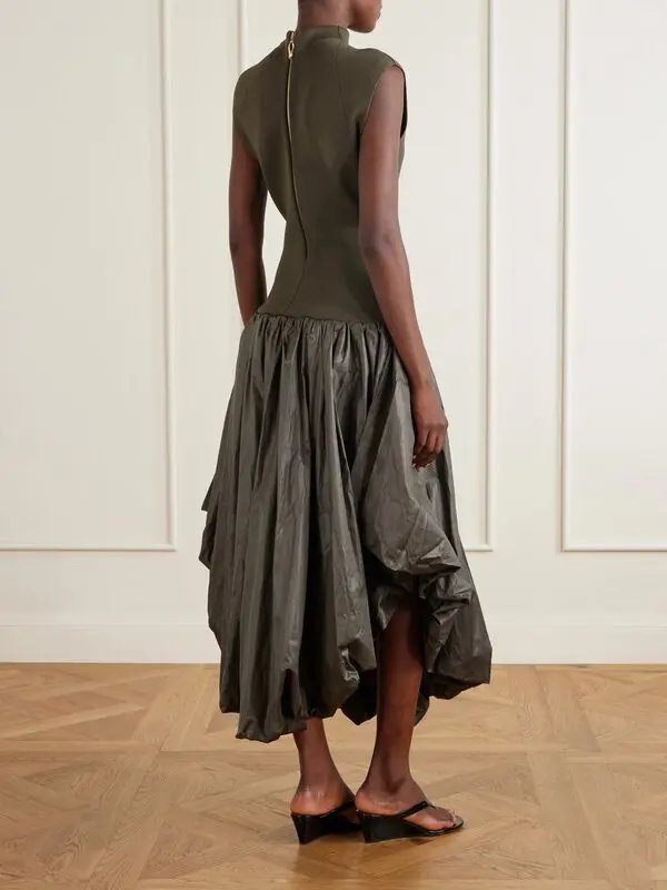 Aje Venetia Knit Midi Dress