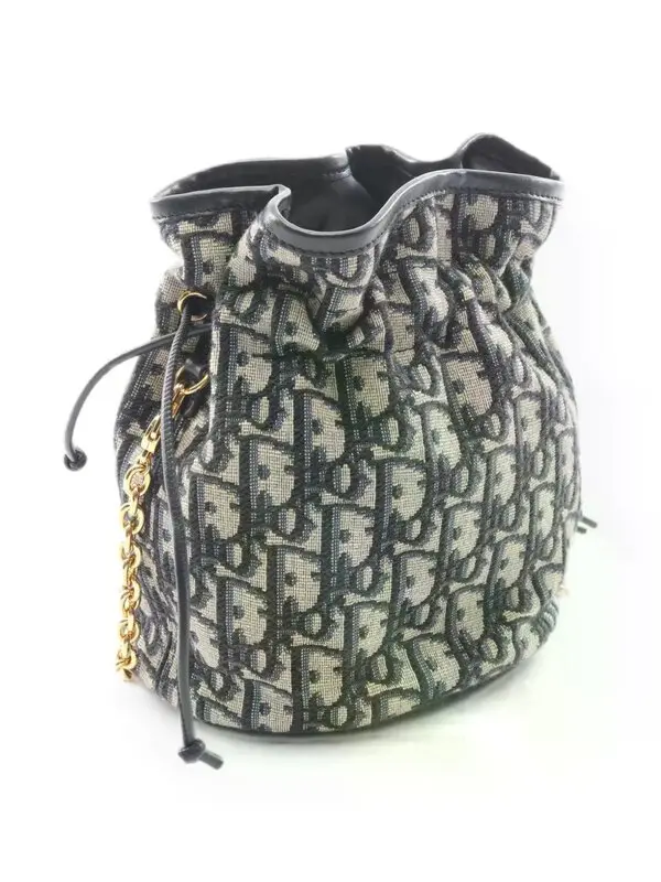 Dior 2010s 30 Montaigne Oblique Bucket Bag