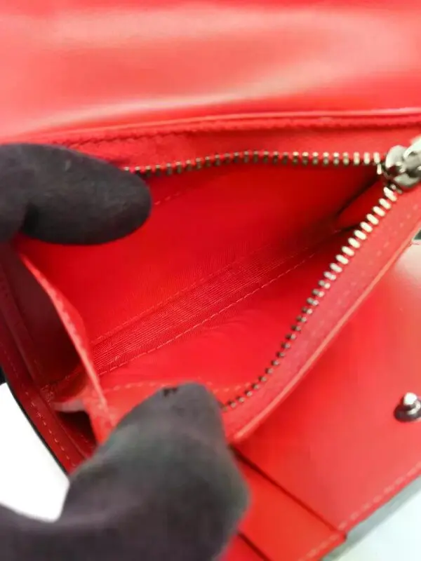 CHRISTIAN LOUBOUTIN 2010s Paloma Studded Trifold Wallet