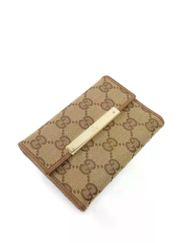Gucci Gg Canvas Tri-fold Wallet