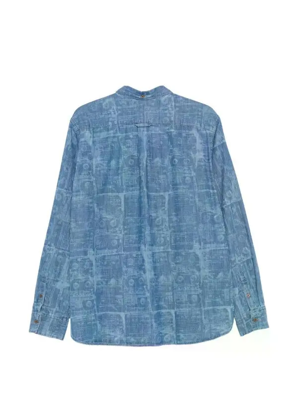 Paul Smith Cassette-print Button-down Shirt