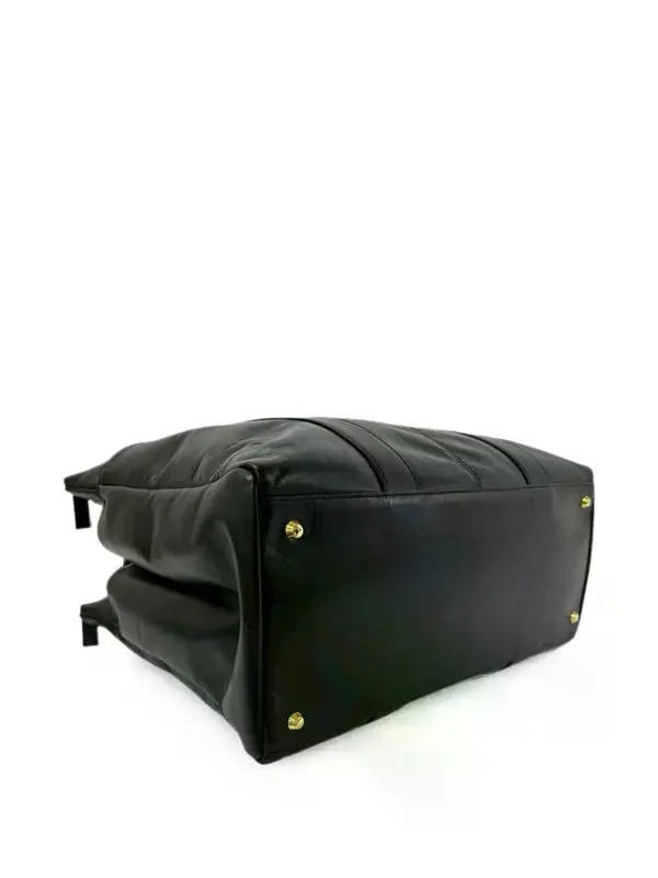 Saint Laurent 1980-1990 Leather Tote Bag