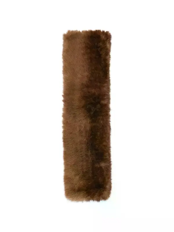 Apparis Rectangle-shape Scarf - Brown