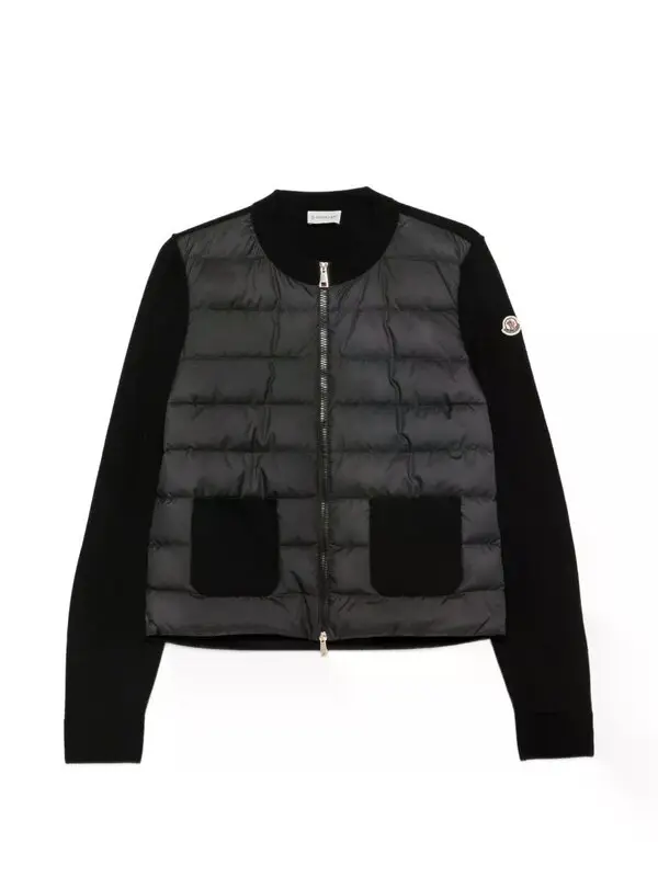 Moncler Padded Logo-patch Bomber Jacket