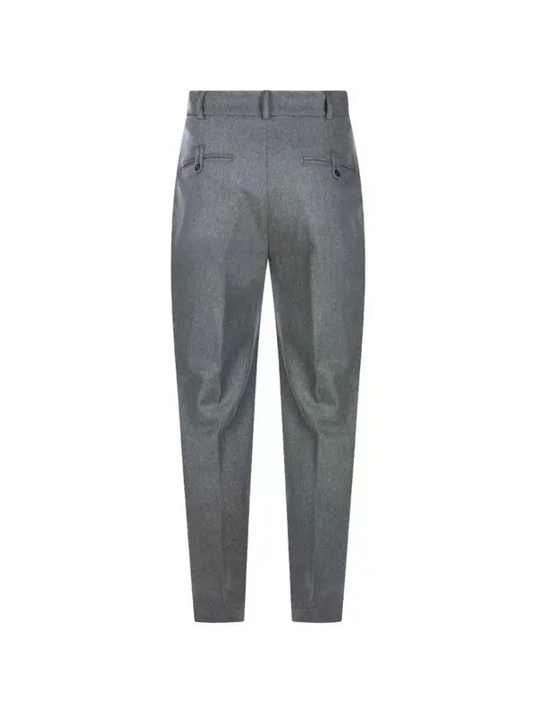 Eleventy Pressed-crease Tailored Trousers