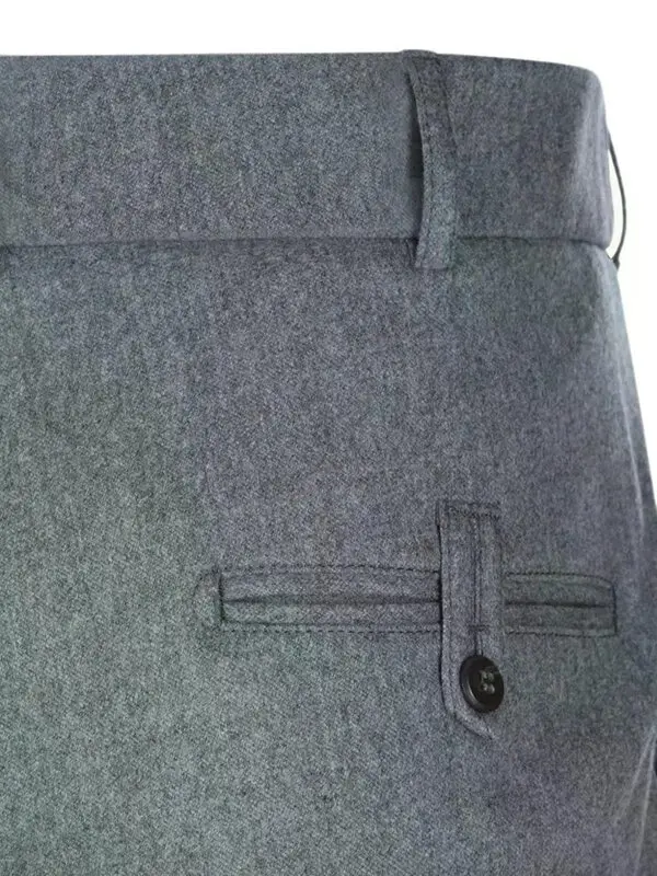 Eleventy Pressed-crease Tailored Trousers