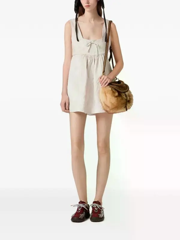 Miu Miu Linen Mini Dress