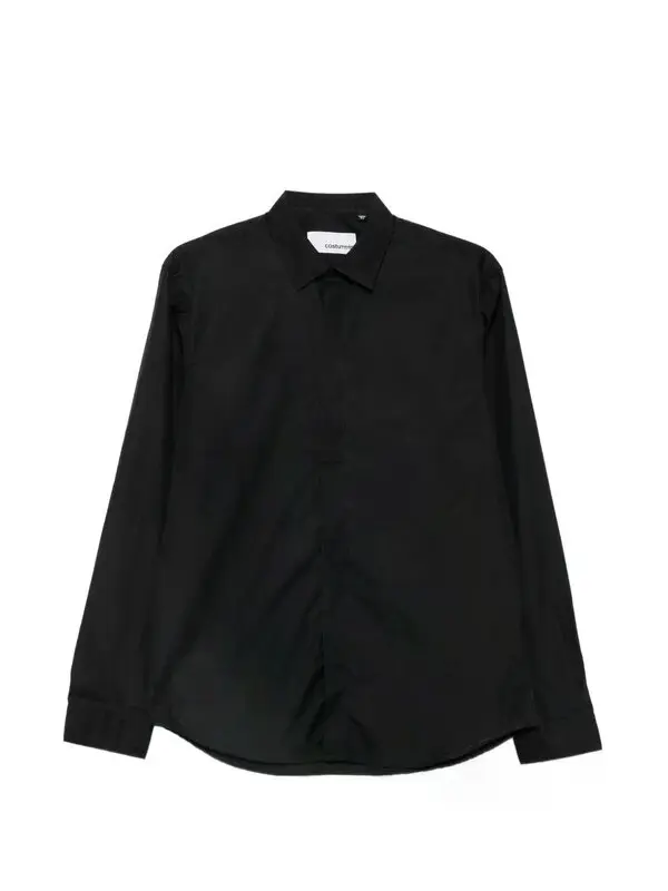 COSTUMEIN Concealed-front Shirt - Black