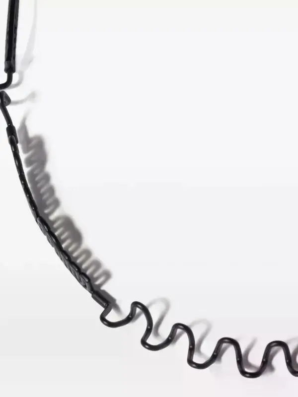 Miu Miu Metal And Leather Headband