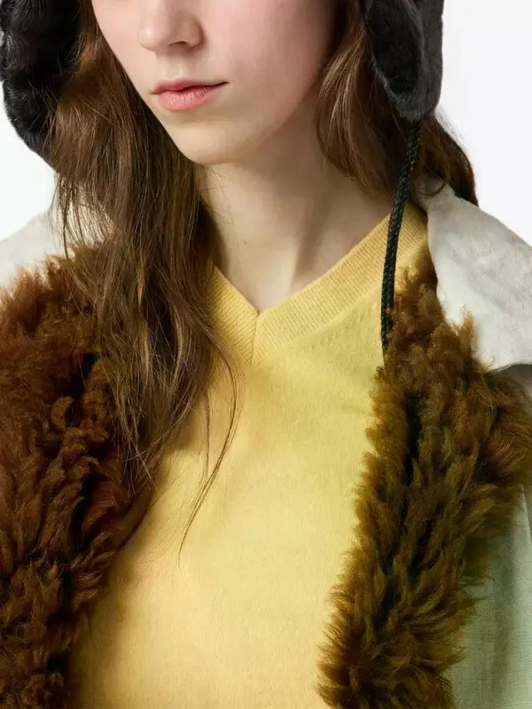 Miu Miu V-neck Wool Cardigan