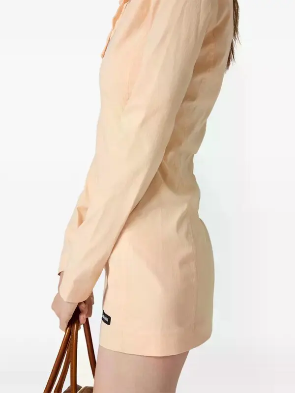 Miu Miu Stretch Poplin Mini-dress