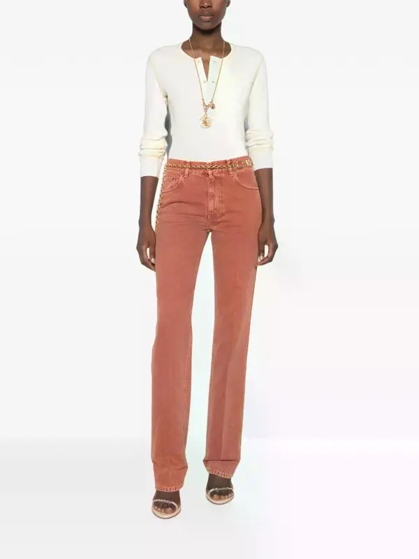 Chloé Flatlock Rib Jersey Top