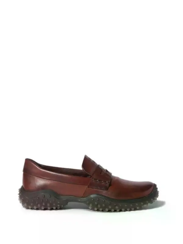 Miu Miu Leather Loafers