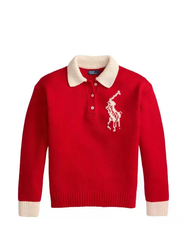 Polo Ralph Lauren Logo-intarsia Wool Sweater