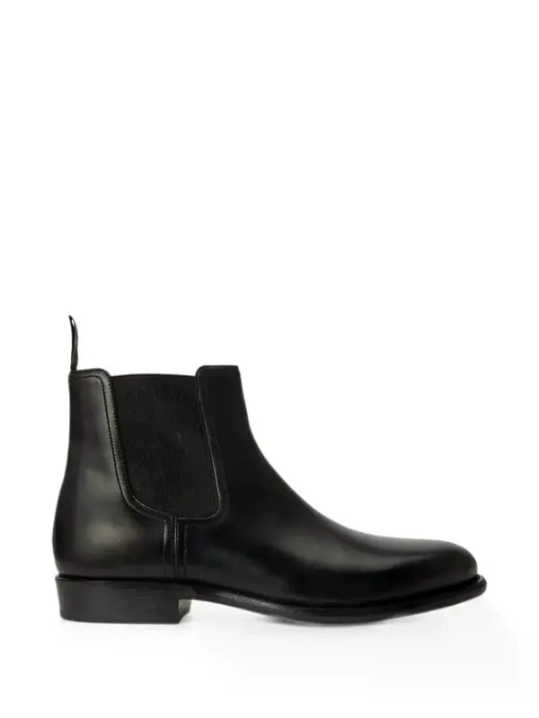 Polo Ralph Lauren Owen Leather Chelsea Boots - Black