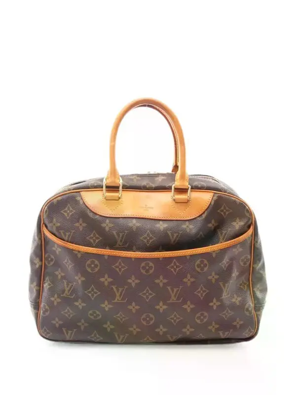 LOUIS VUITTON 1996 Deauville Monogram Tote Bag