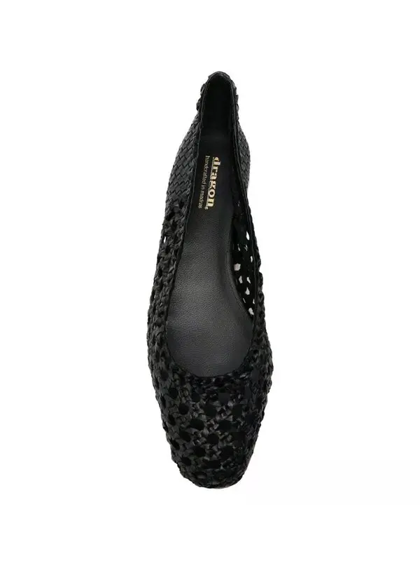 Dragon Almond Toe Ballet Flats