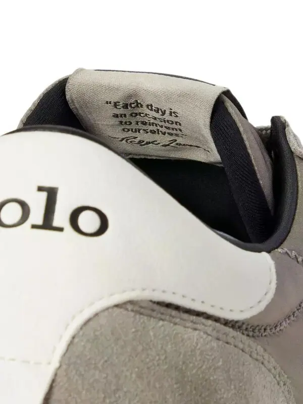Polo Ralph Lauren Train 89 Suede-panelled Trainer